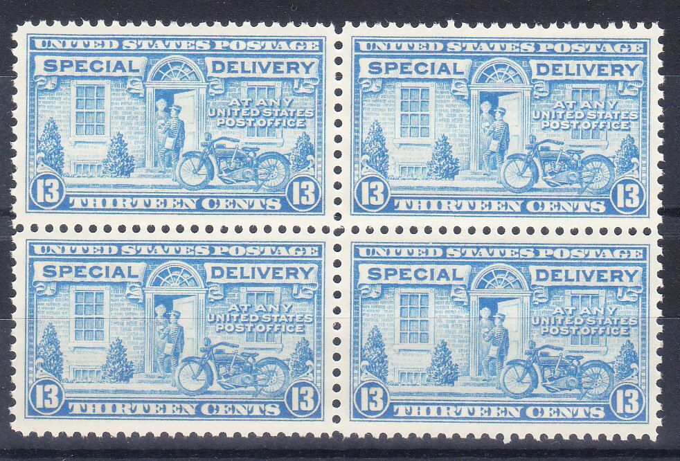 MOstamps - US #E17 Mint OG NH Block of 4 - Lot # HS-M315 | United ...