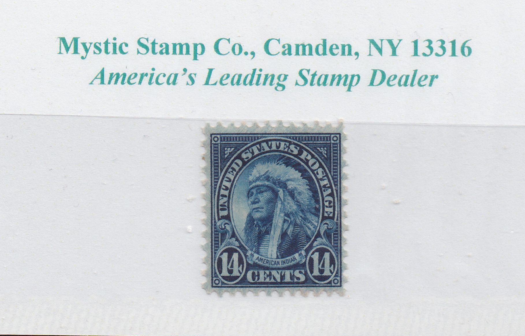 USA 1931 #695 -- MNH - American Indian, dark blue | United States ...