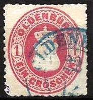 Oldenburg #18 - Used - VF | United States, General Issue Stamp / HipStamp