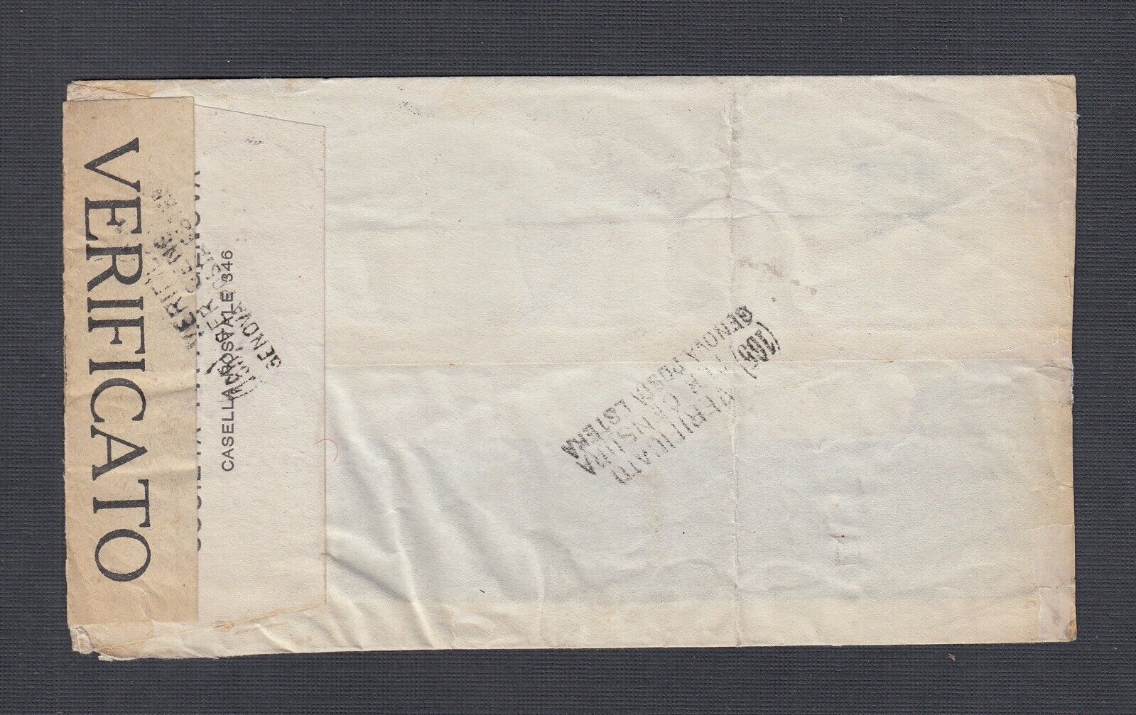 Italy 1910s TWO WWI Censored Covers Torino & Genova to USA | Europe ...
