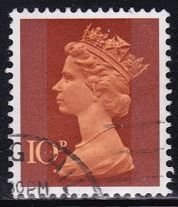 Great Britain Machin Used - Scott# MH69 | Great Britain, Back of Book ...