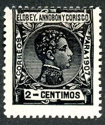 Elobey, Annobon & Corisco, Scott #40, Unused, Hinged | Africa ...