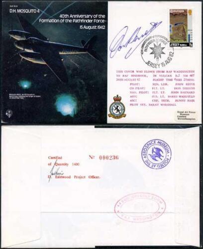 B29c 40th Ann of the Formation of the Pathfinder Force Signed by D.C.T ...