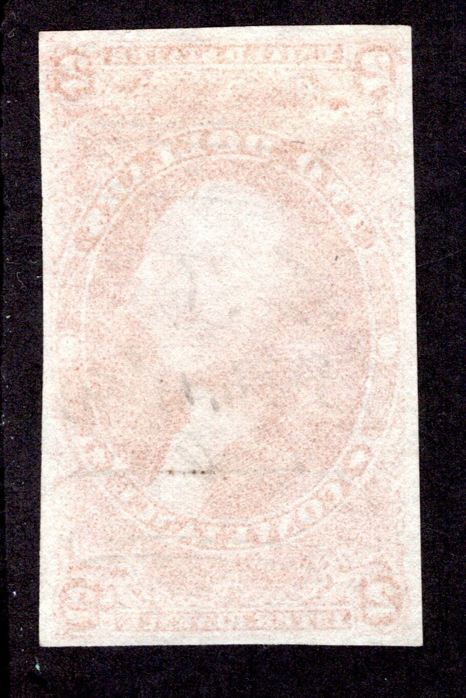 R81a - $2 - Conveyance - red - used - imperf - ms cancel - USA Revenue ...