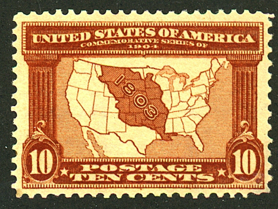 U.S. #327 Mint OG LH | United States, General Issue Stamp / HipStamp