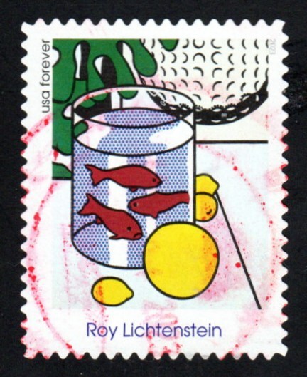 New 2023 - (63c) - Roy Lichtenstein - 4 of 5 - USED - Single - Off ...
