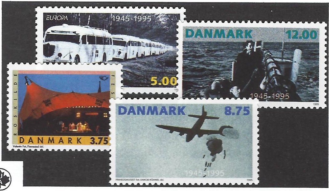 Denmark SC#1026-1029 MNH VF....a Nice Spot! | Europe - Denmark, General ...