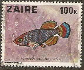 1978 Zaire Scott 870 High value of the set used | Africa - Zaire ...