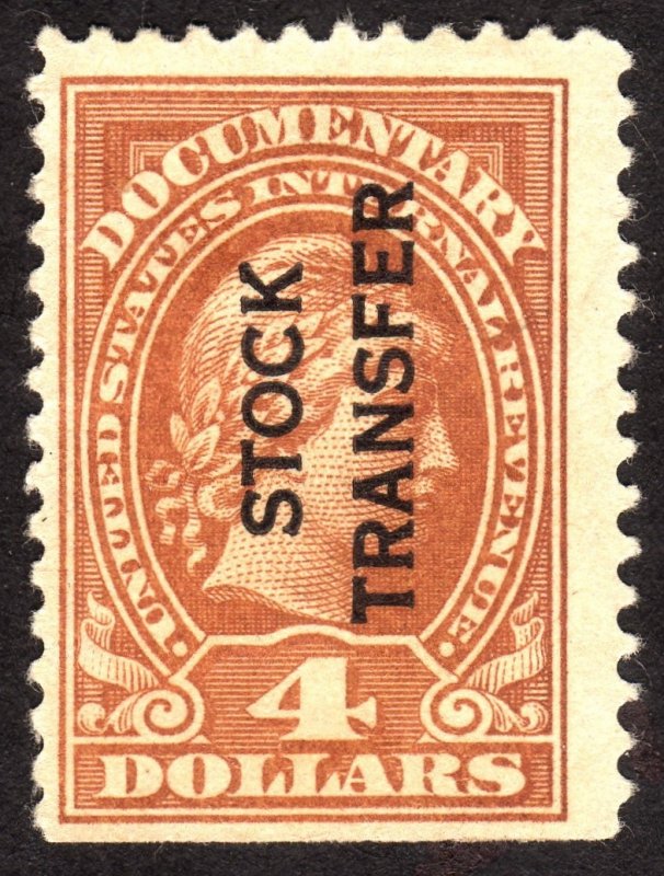 1918, US $4, Stock Transfer, MNG, Sc RD15 | United States, Revenues ...