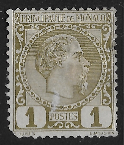 Monaco #1 1c Prince Charles III ~ MNG | Europe - Monaco, General Issue ...