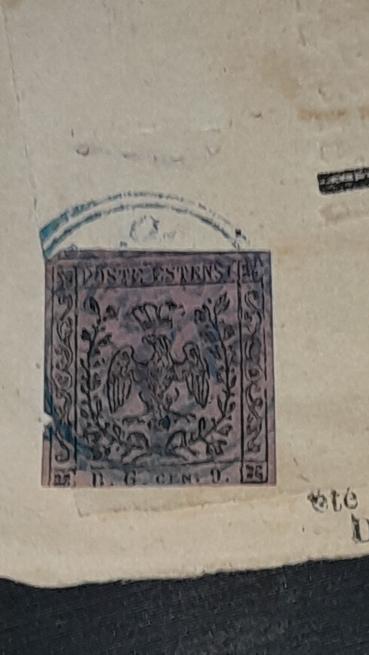 Italy Modena State-1853 Newspaper With Stamp-Extremly Rare | Europe ...