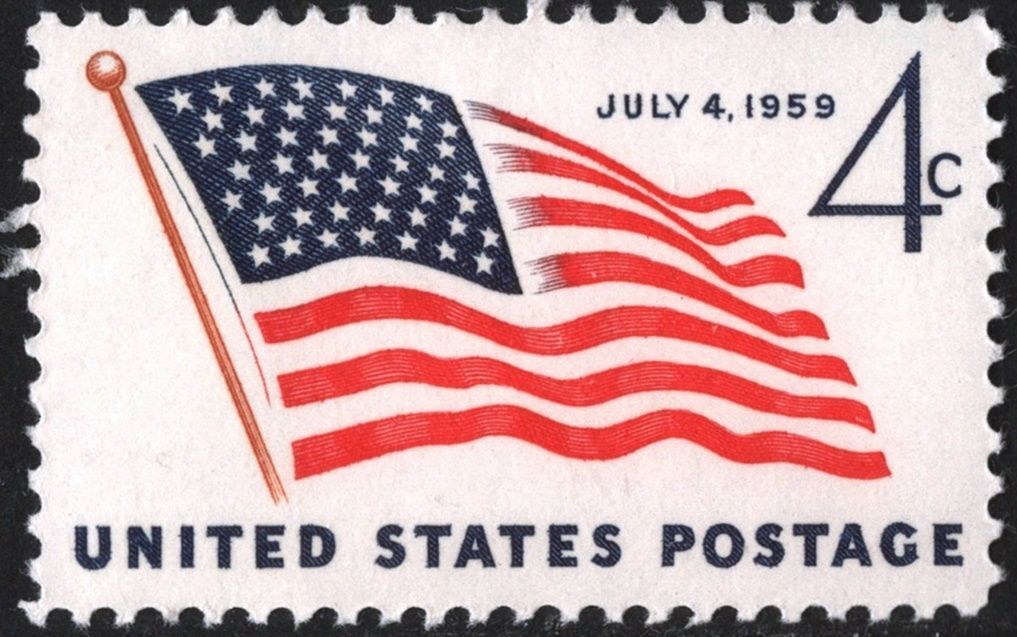 SC#1132 4¢ 49 Star Flag Issue (1959) MNH | United States, General Issue ...