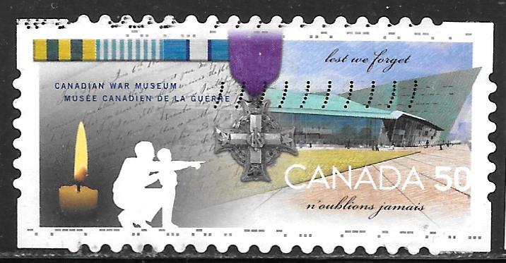 Canada 2108: 50c Medal & Morse code, used, VF | Canada, General Issue ...