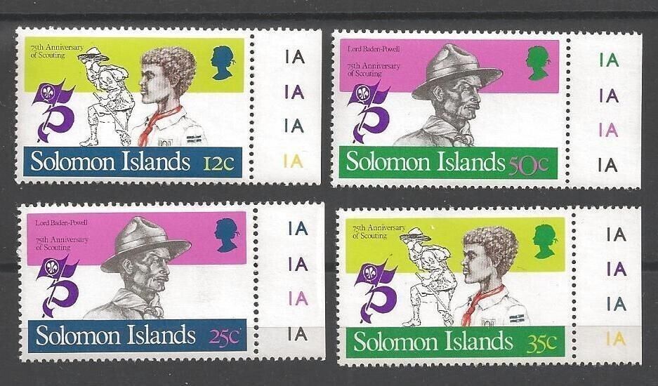 1982 Solomon Islands Scouts 75th anniversary BP | Australia & Oceania ...