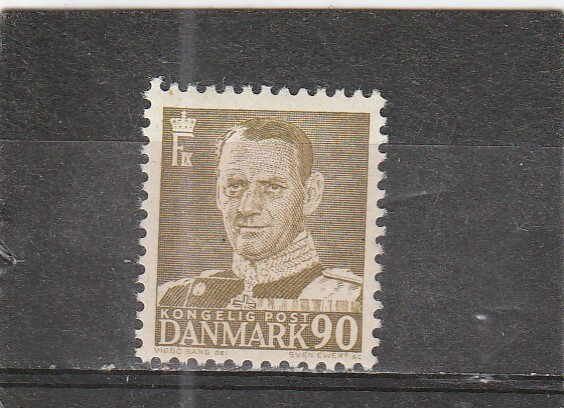 Denmark Scott# 340 MNH (1953 King Frederik IX) | Europe - Denmark ...