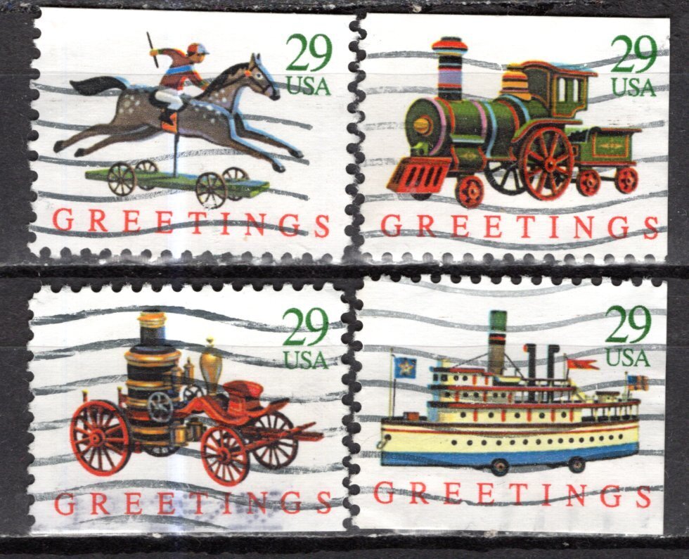 USA; 1992: Sc. # 2715-2718: Used Cpl. Set | United States, General ...