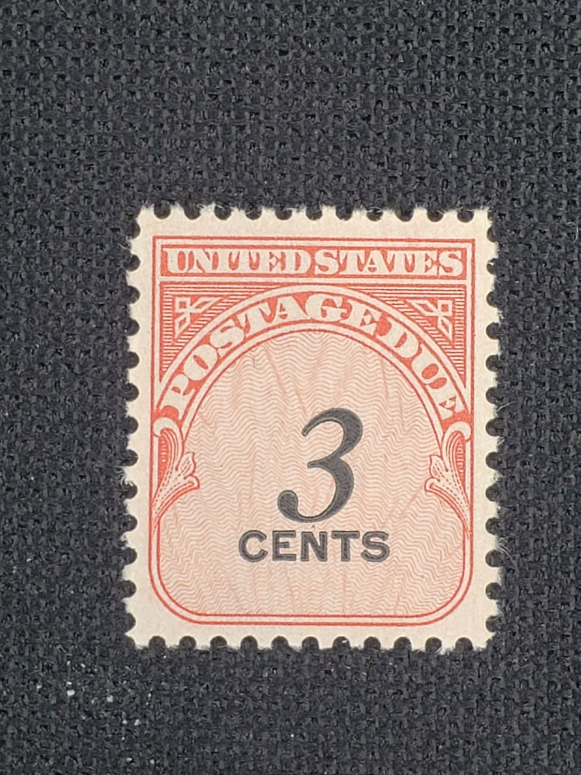 3c Carmine Rose & Black US J91 | United States, Postage Due Stamp ...