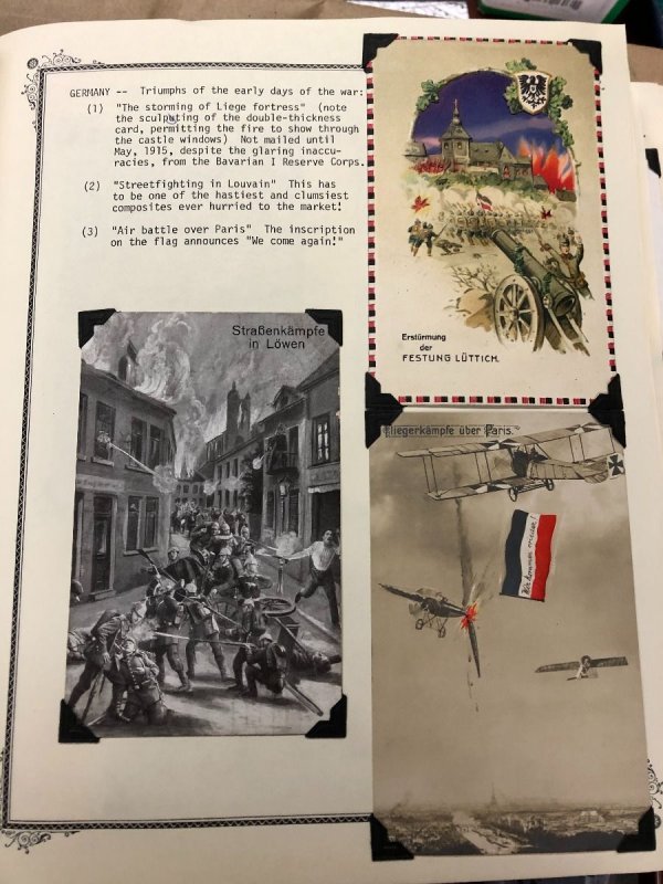 Lovely Collection of 400+ German Postcards From the Great WAR Period ...