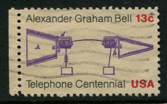 1683 US 13c Telephone Centenary, used | United States, General Issue ...