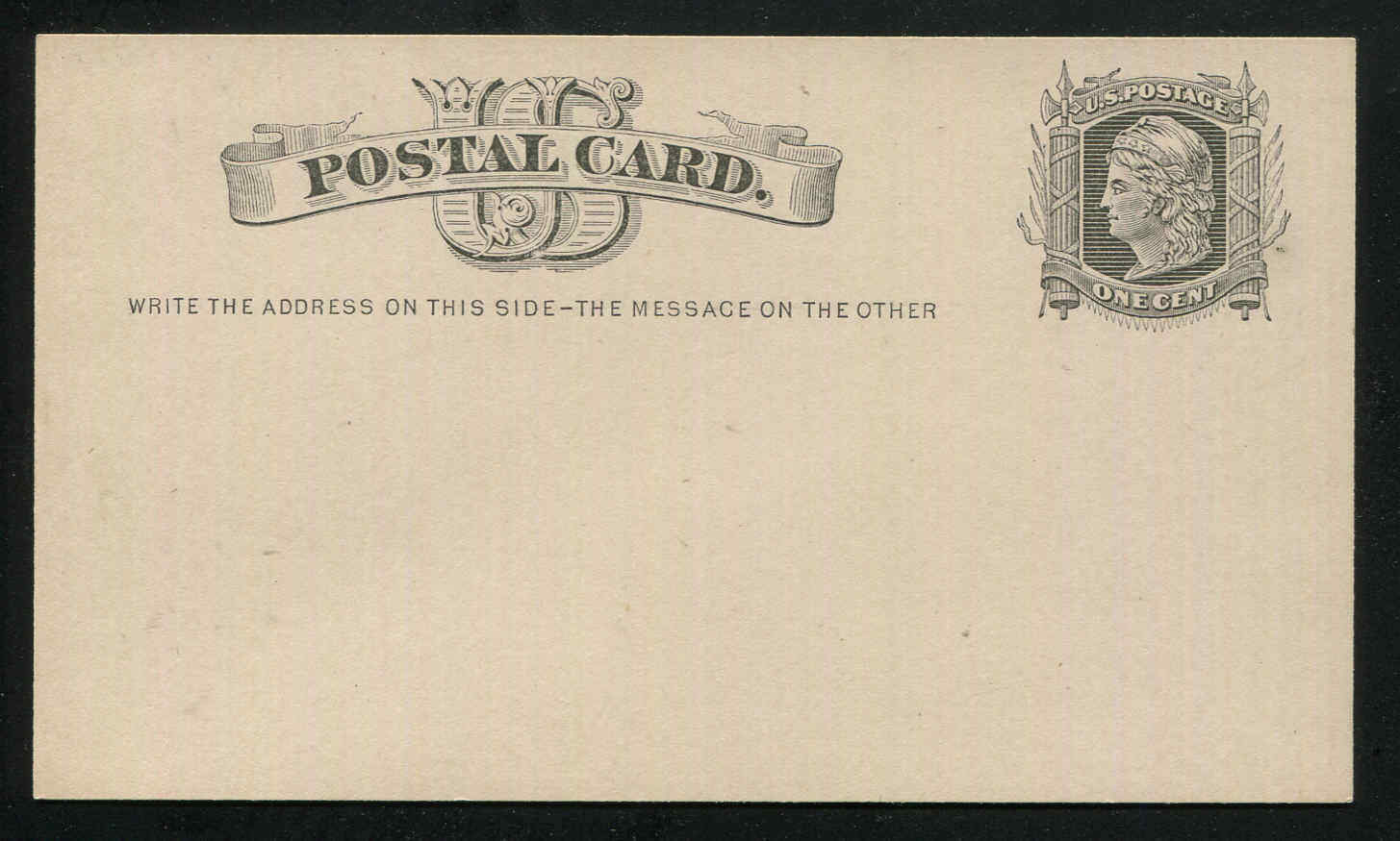 #Ux5 XF 1¢ US Postal Card CV $75.00 | United States, Postal Cards Stamp ...