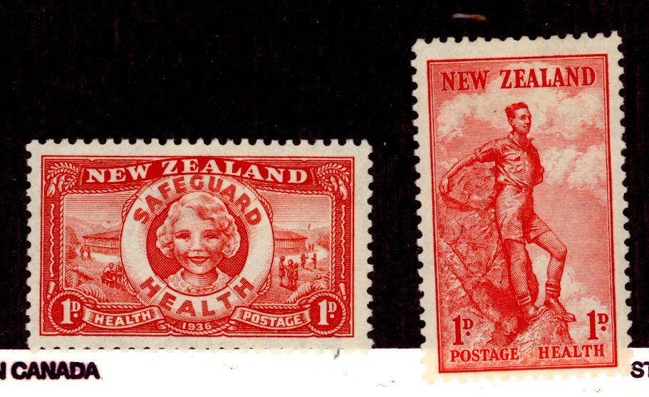 New Zealand #B11-B12 Single (Complete Set) | Australia & Oceania - New ...