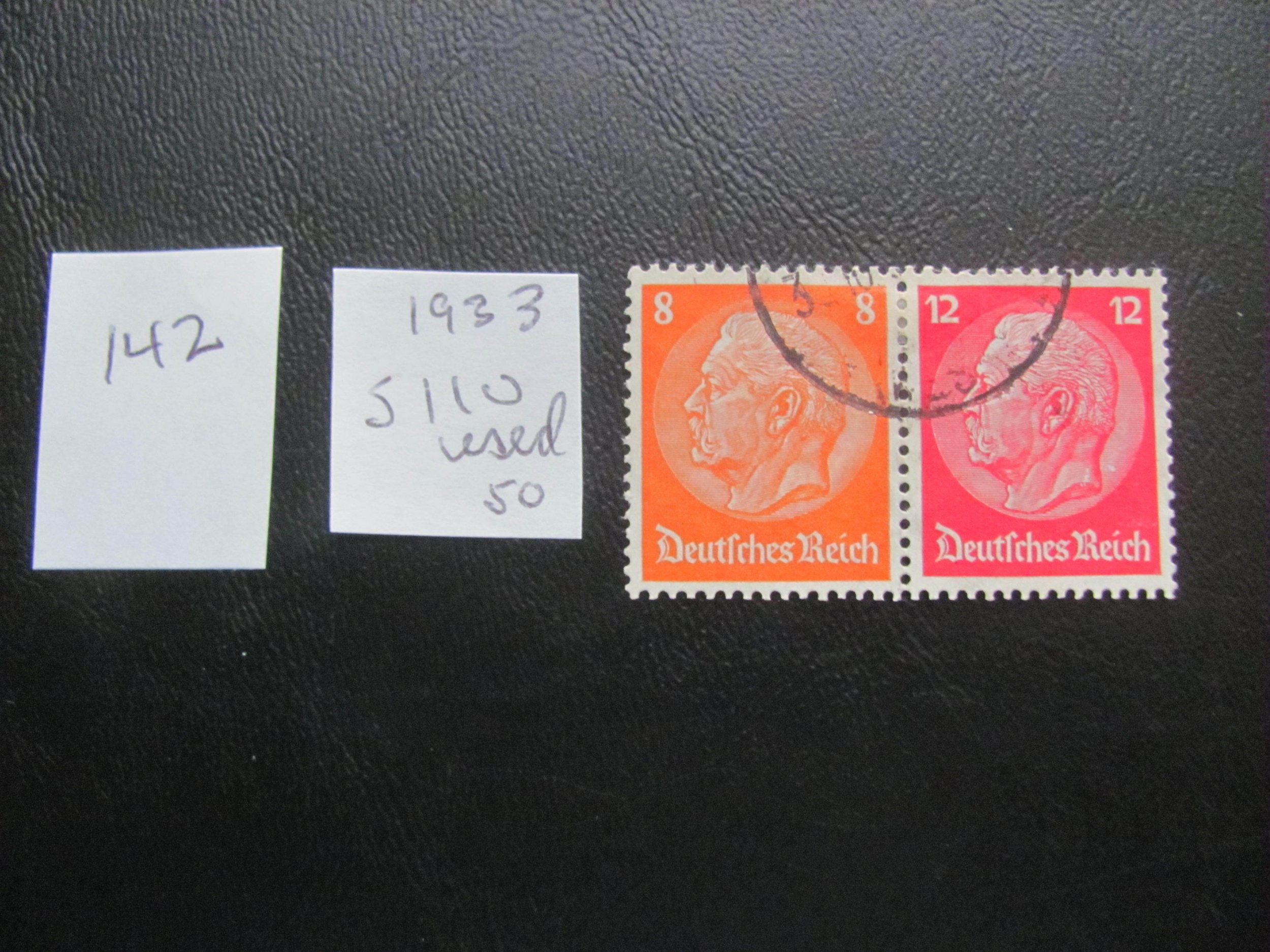 Germany 1933 Used MI. 110 50 Euros (142) SEE MY Store | Europe ...