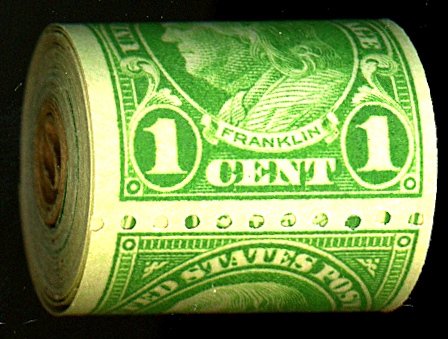 U.S. #604 Mint Roll of Coil Stamps (49 Stamps) | United States, General ...