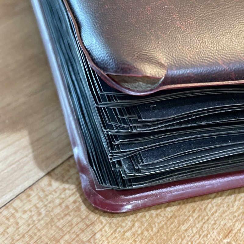 Scott Mint Sheet Album Padded Maroon 3-Ring Binder w/50 Double-Sided ...