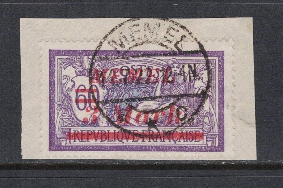 MEMEL Sc# 76 USED FVF on Piece Illustration Art | Europe - Germany ...