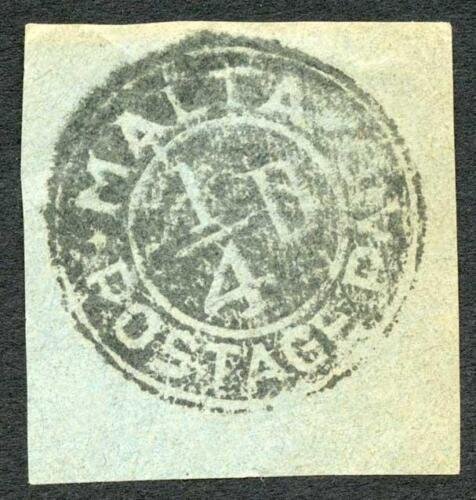 Malta HS 16 1/4d Post Due | Europe - Malta, Stamp / HipStamp