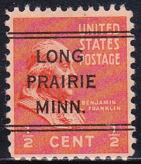 Precancel - DLE - Long Praire, MN PSS 246 - Prexie Issue | United ...