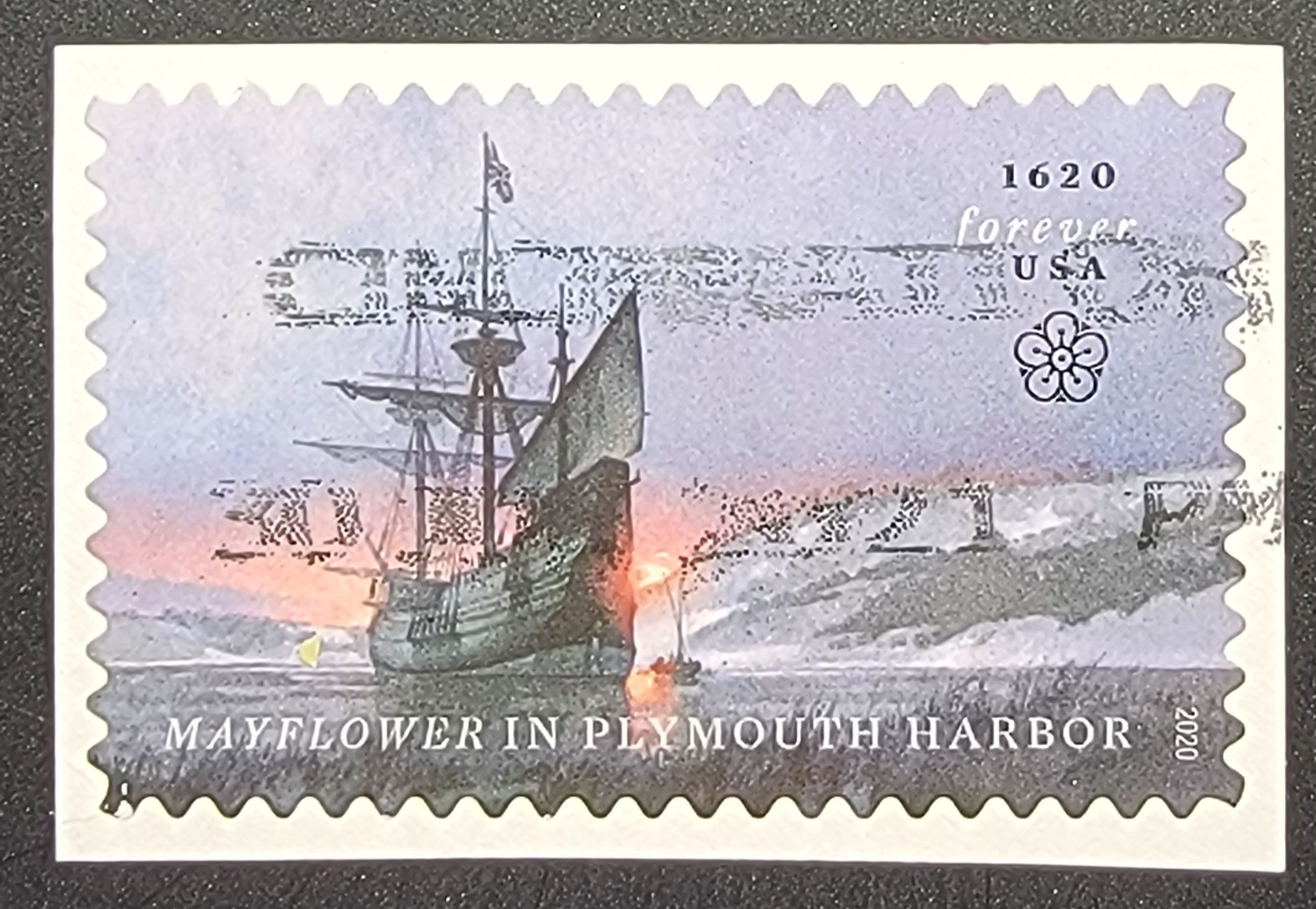 US 5524 (Mayflower in Plymouth Harbor) | United States, General Issue ...