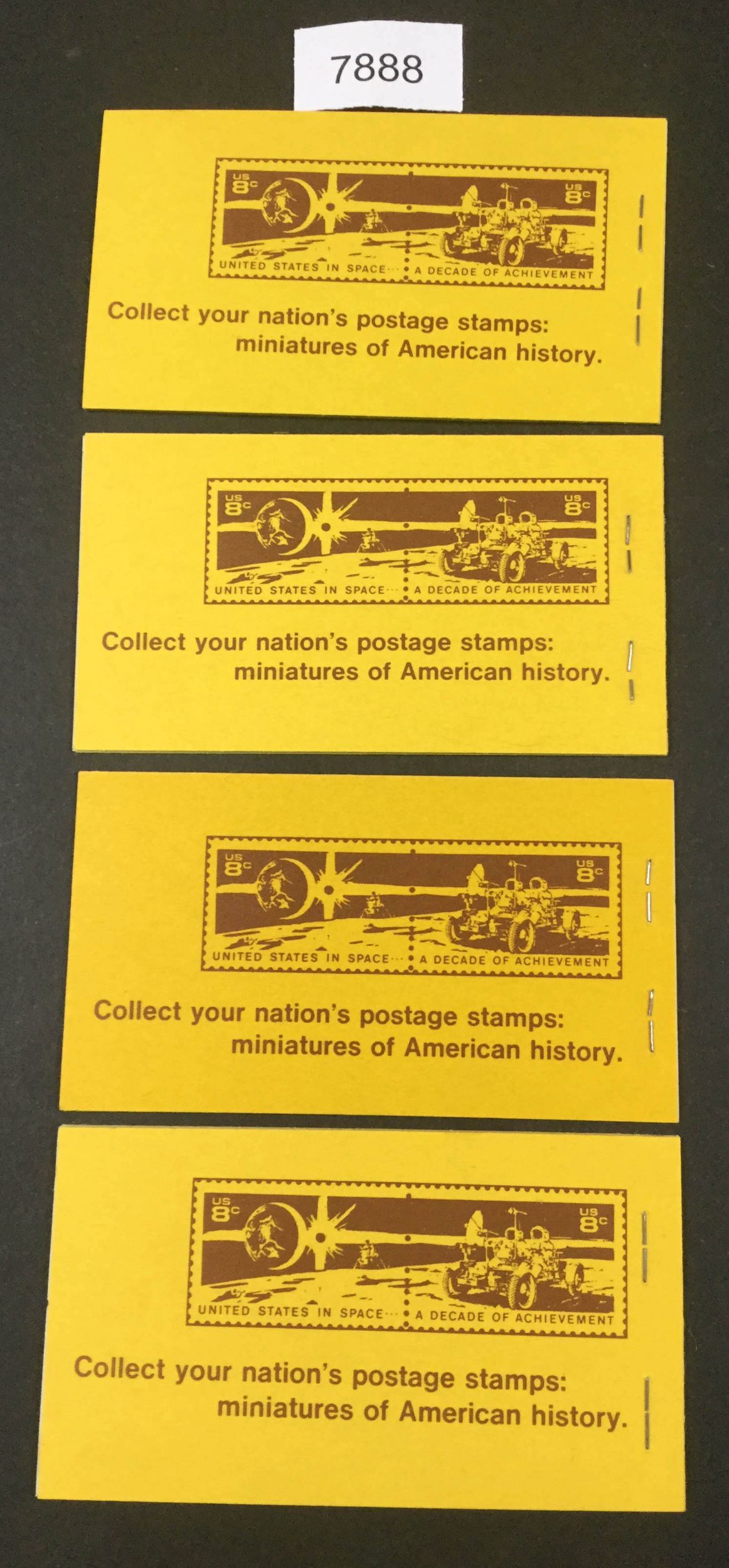 US Stamps #Bk123 Mint OG NH 4 Different VAR. LOT #7888 | United States ...