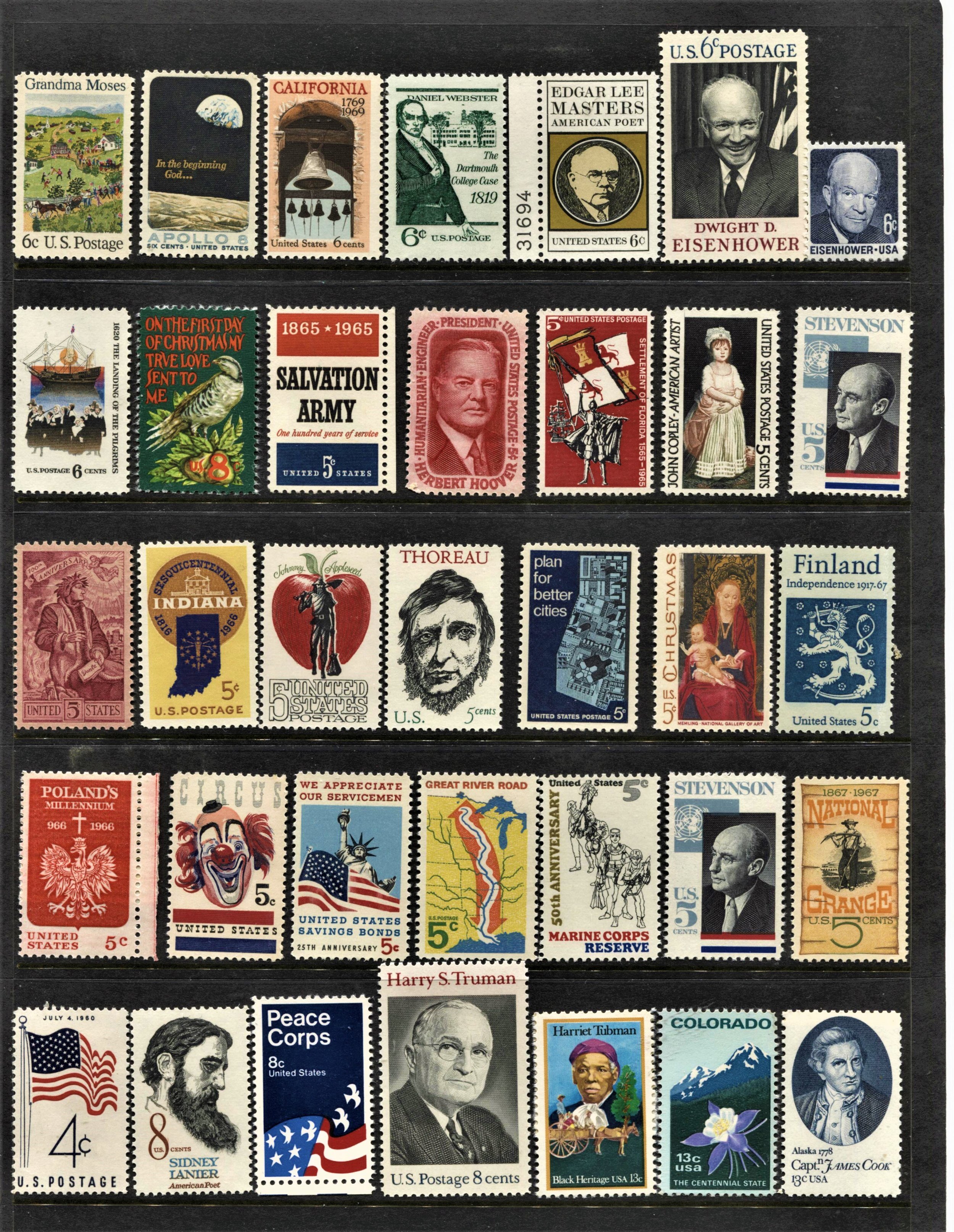 STAMP STATION PERTH - United States #Selection of Mint Stamps ...