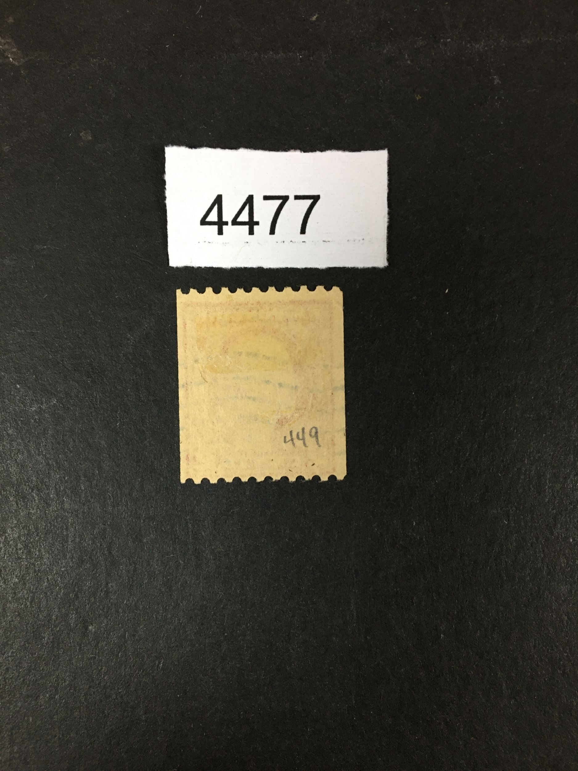 US Stamps # 449 Used APS Cert $600 LOT #4477 | United States, General ...