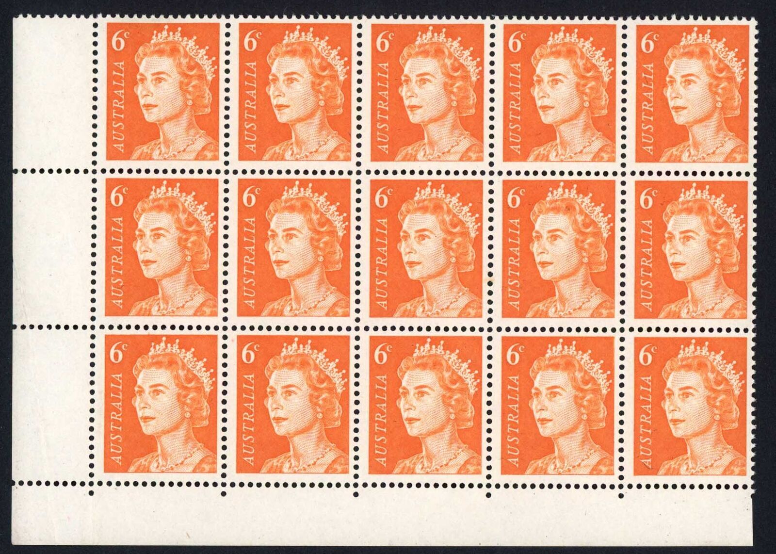 Australia BW446h 6c Weak top right frame U/M | Australia & Oceania ...