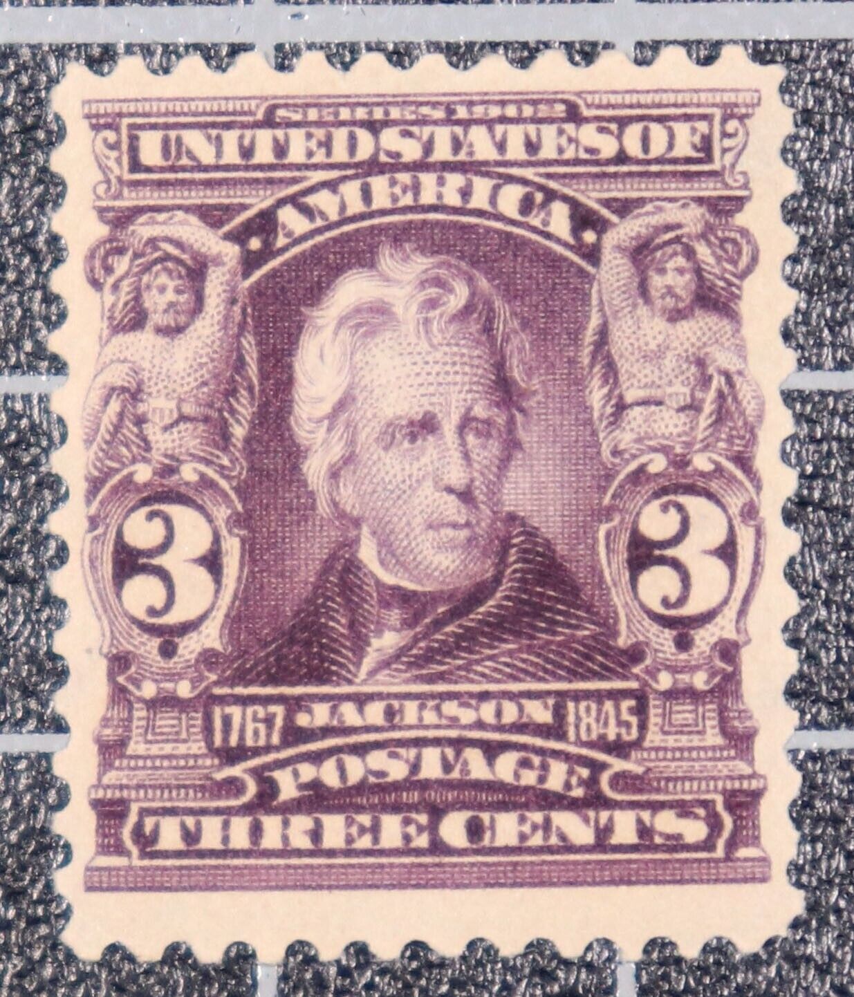 Scott 302 - 3 Cents Jackson - OG MH - Nice Stamp - SCV - $55.00 ...