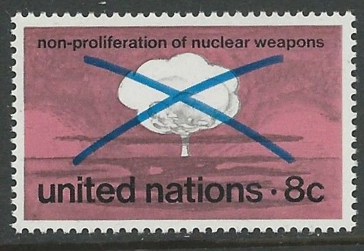 UN-NY # 227 Nuclear Non-proliferation (1) Mint NH | Worldwide - United ...