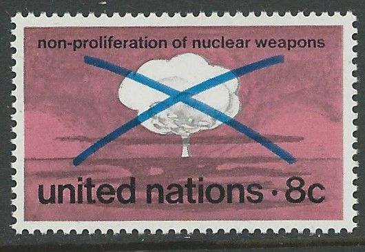UN-NY # 227 Nuclear Non-proliferation (1) Mint NH | Worldwide - United ...