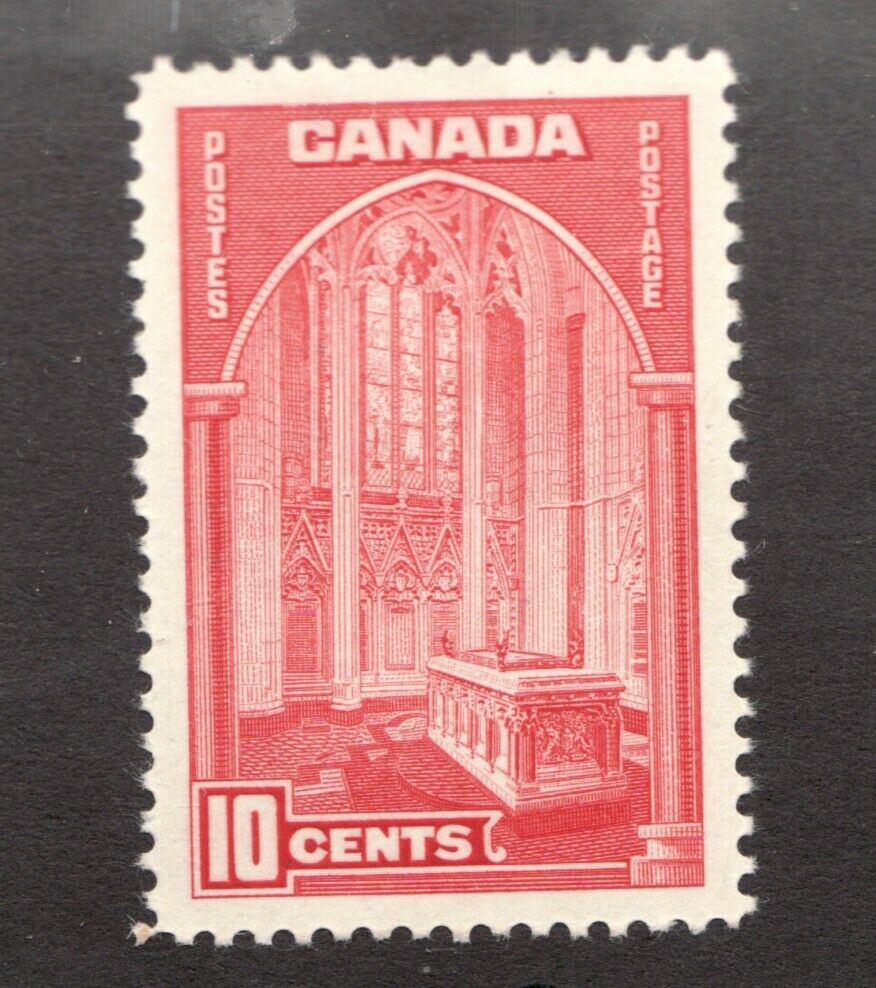 #241 - Canada - 1938 - 10 Cent stamp - MH - VF - superfleas | Canada ...