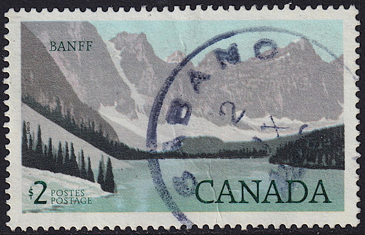 Canada - 1984 - Scott #936 - used - Banff National Park - CABANO pmk ...