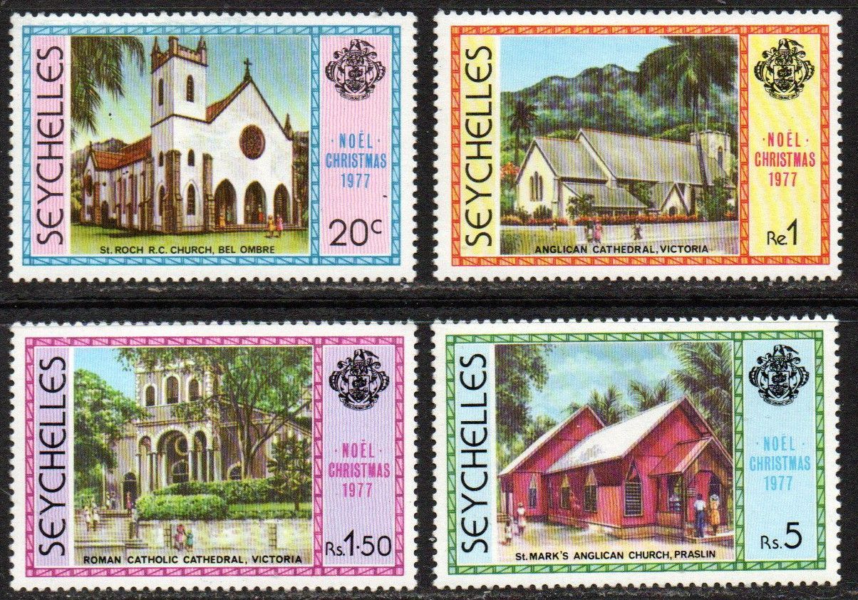 Seychelles Sc #405-408 Mint Hinged | Africa - Seychelles, General Issue ...