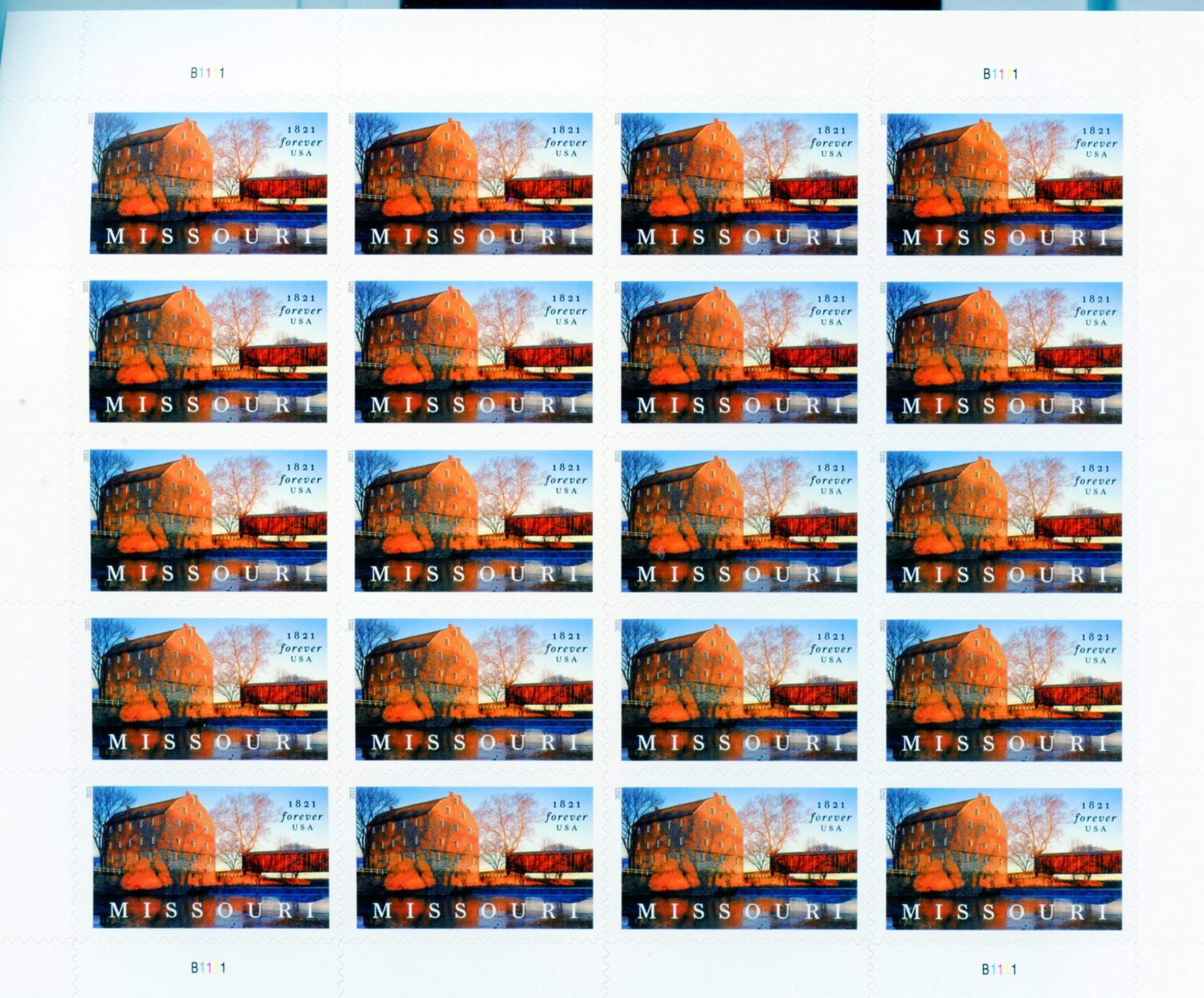 United States 2020 Wisconsin Sheet of 20 Forever Stamps Mint NH ...