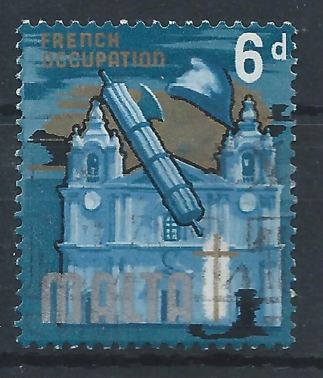 Malta 1965 - 6d defin - SG338 used | Europe - Malta, General Issue ...