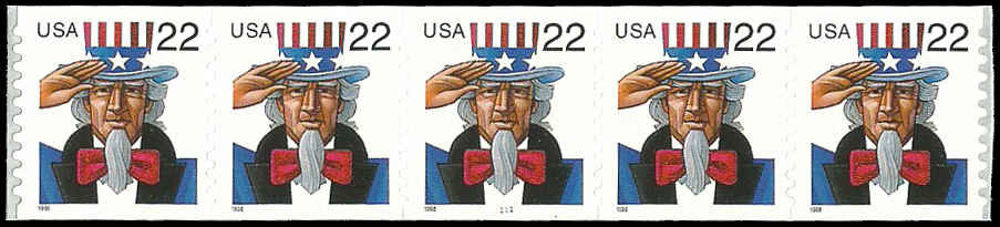 PCBstamps US #3263 PNC5 (1111) $1.10(5x22c)Uncle Sam, MNH, (6) | United ...