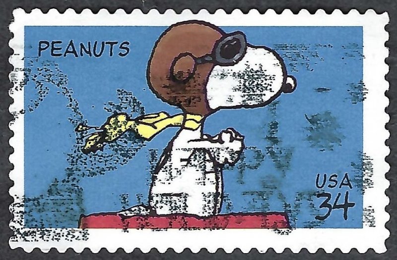 United States #3507 34¢ Peanuts (2001). Used. | United States, General ...