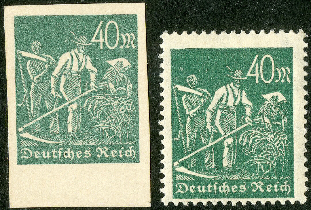 Germany Stamps Early cardboard proof seldom seen with regular | Europe ...