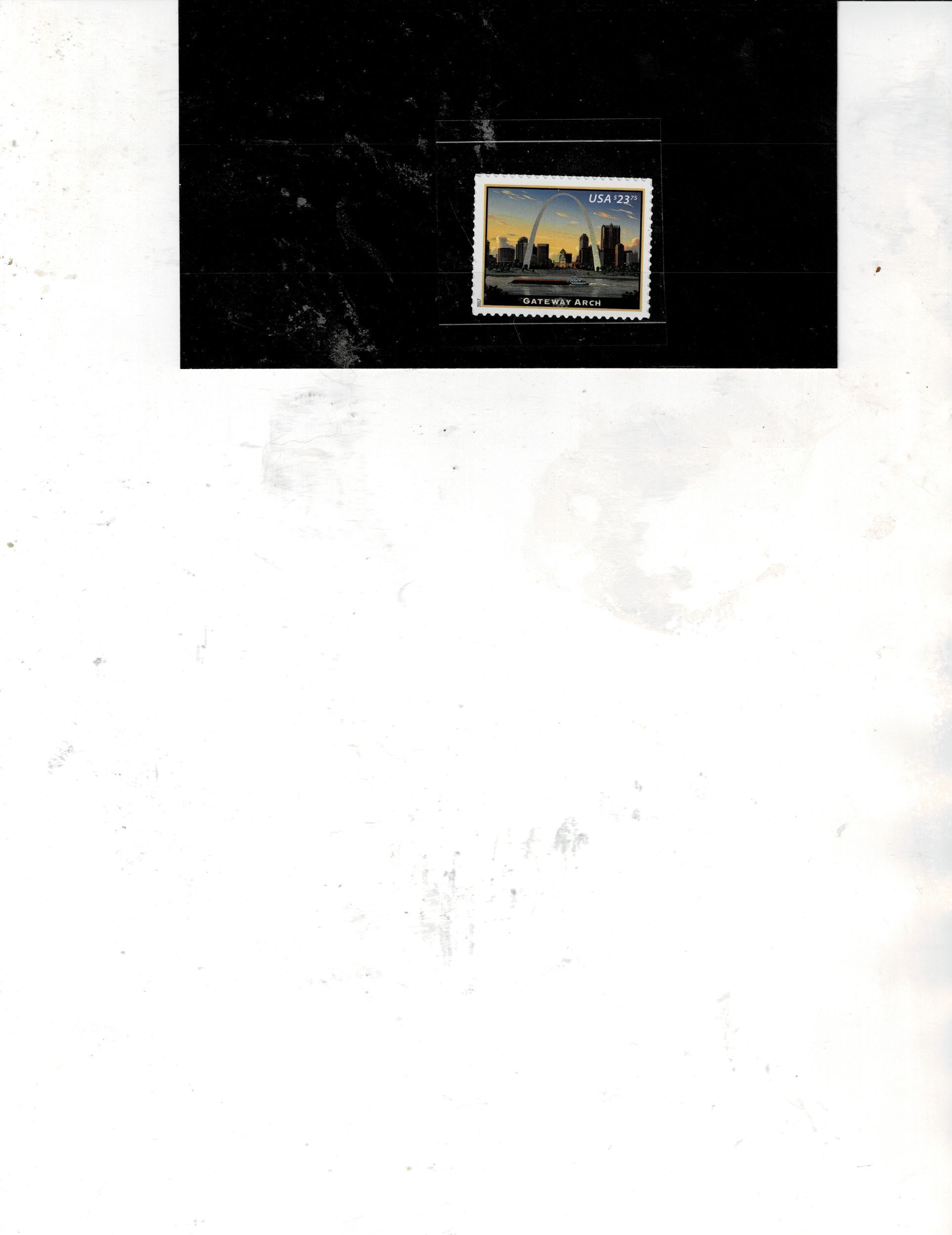 Gateway Arch $23.75 US Express Mail Postage Single Stamp #5157 MNH ...