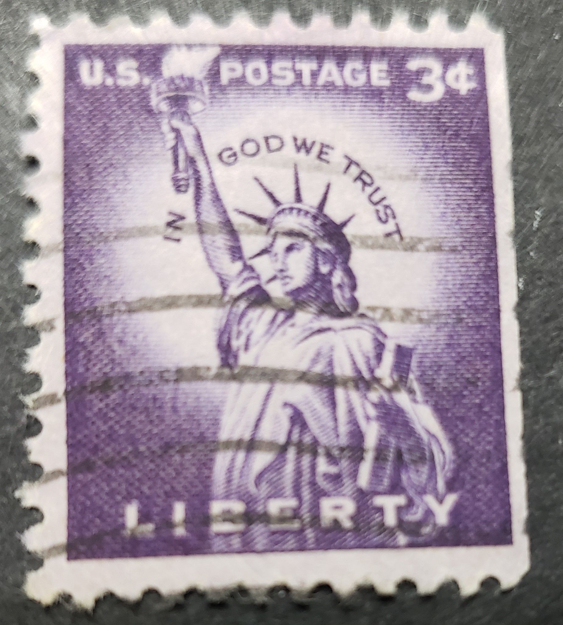 1954 3c Statue of Liberty US 1035 | United States, General Issue Stamp ...