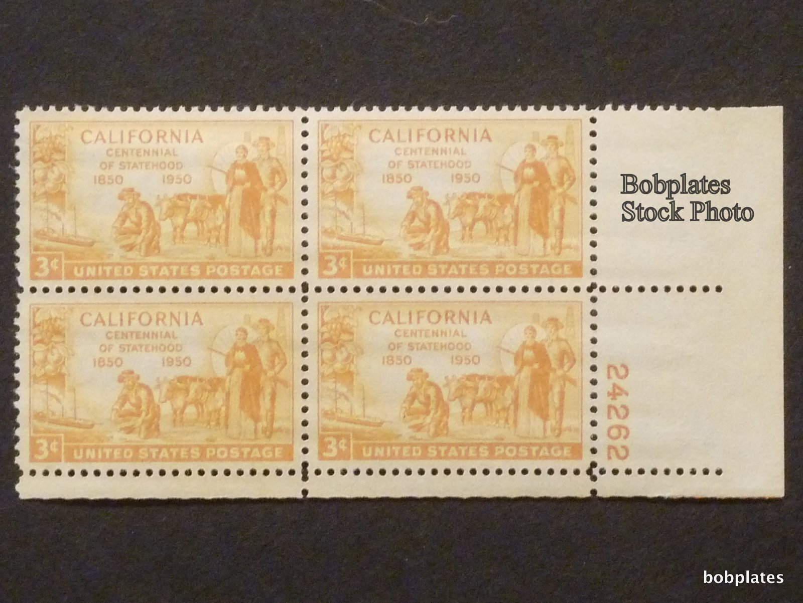 BOBPLATES #997 California Plate Block F-VF MintNH ~See Details for ...